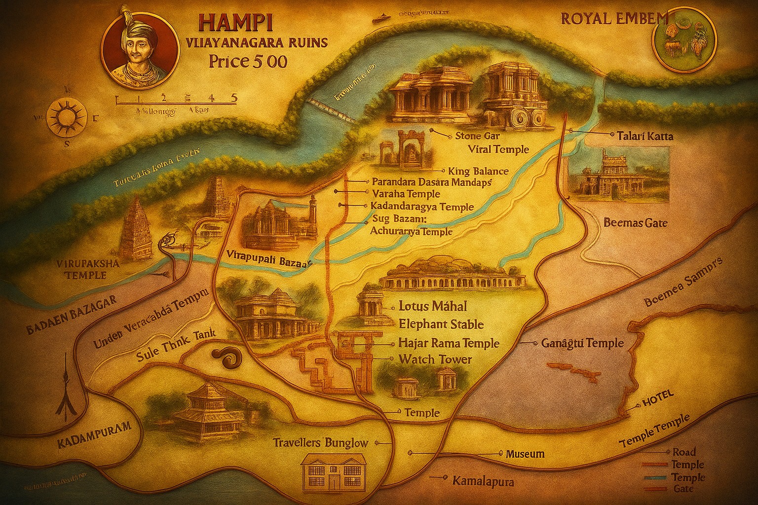 goHAmpi - Explore the Ancient Wonders of Hampi, India